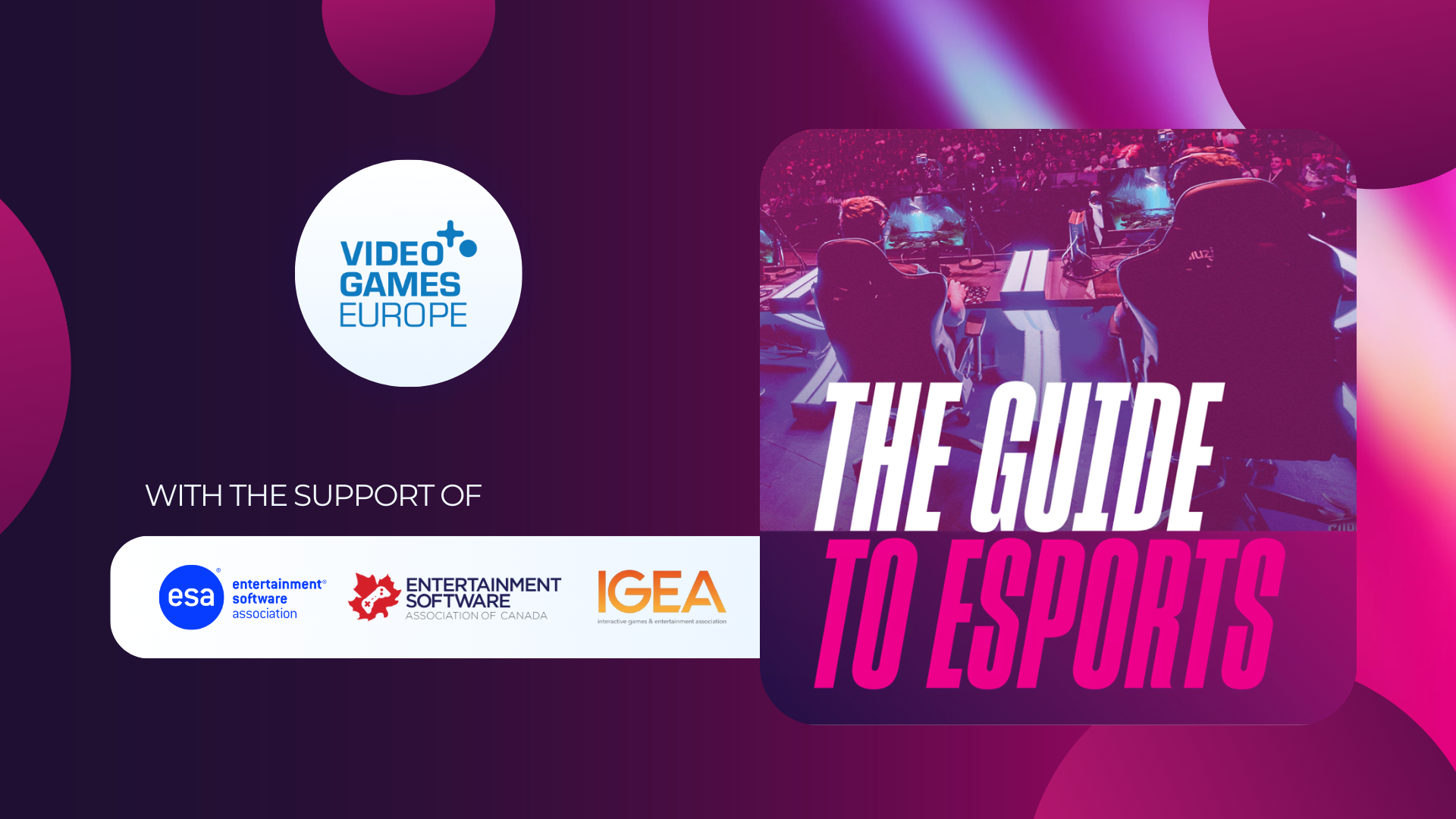 Esports: A complete guide by the video games industry - VIDEOGAMES EUROPE